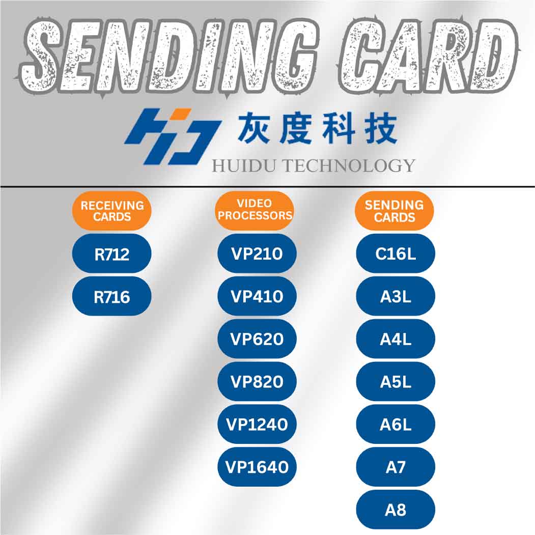 HUIDU Technology Sending Cards - SMD Screens Pakistan
